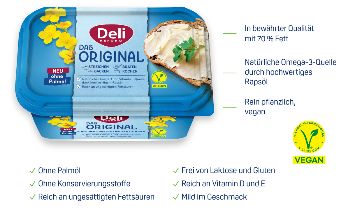 Ohne Palmöl | Deli Reform
